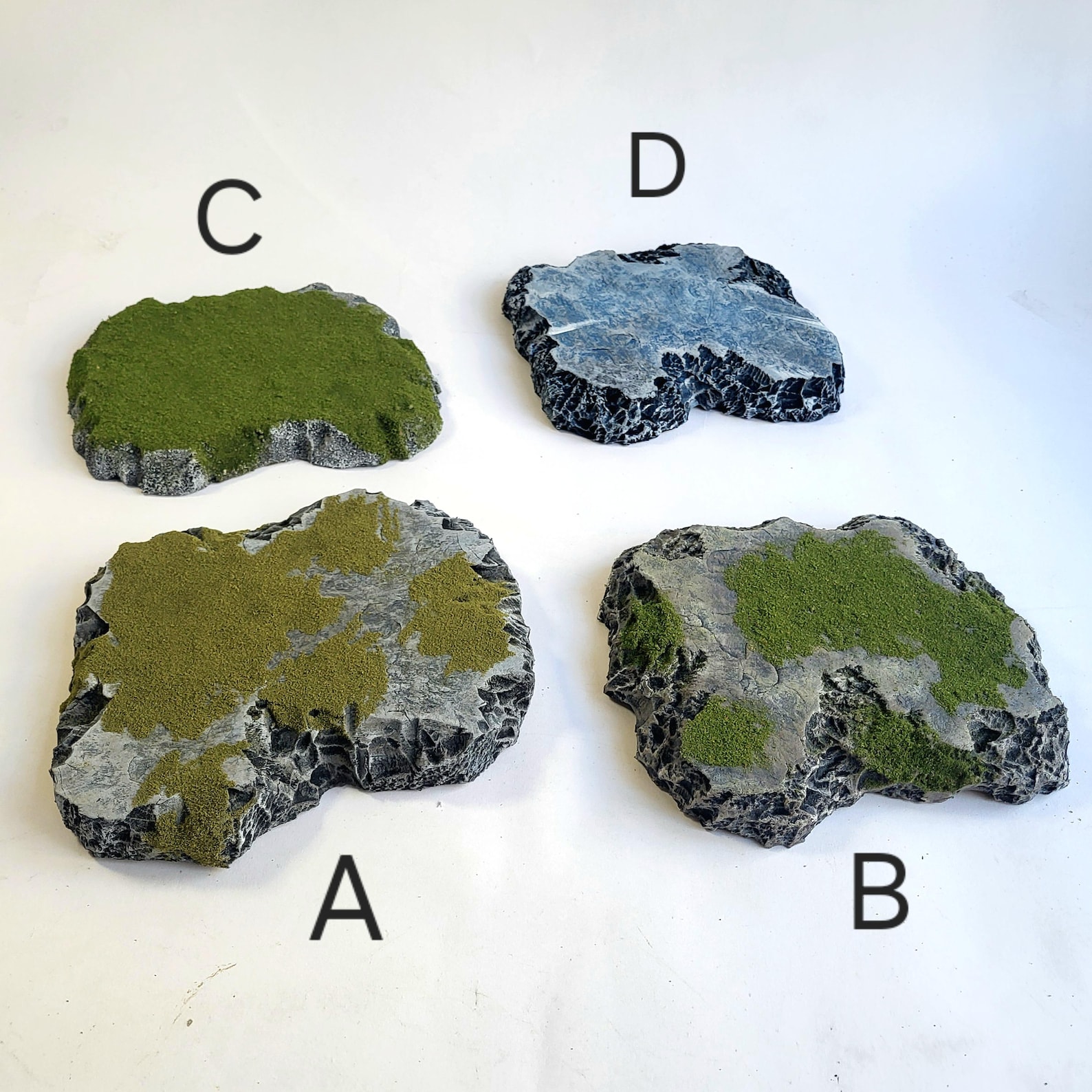 Giant Wargaming Terrain Army Display Hills, Mountain Terrain, Stackable ...