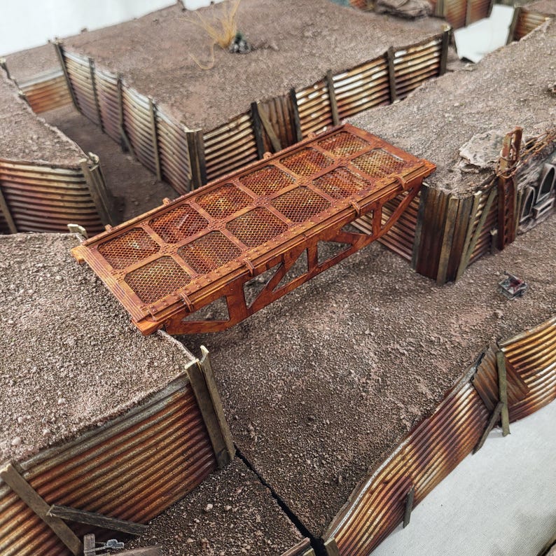 Industrial Bridge, Trench Bridge, Wargame Bridge and Ramp, Bridges ...