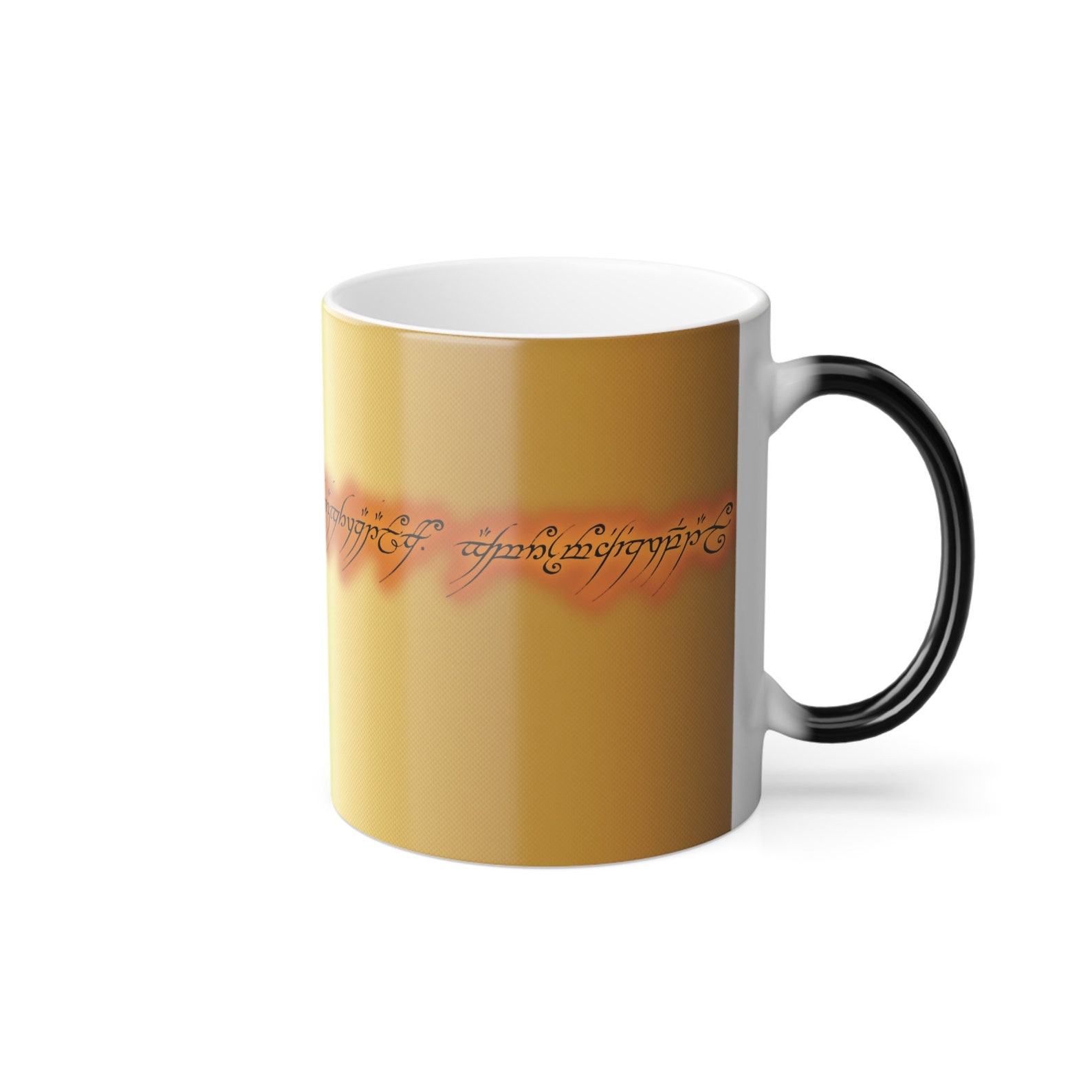 Lord of the Rings One Ring Color Morphing Mug, Tolkien Fan Gift, Heat ...