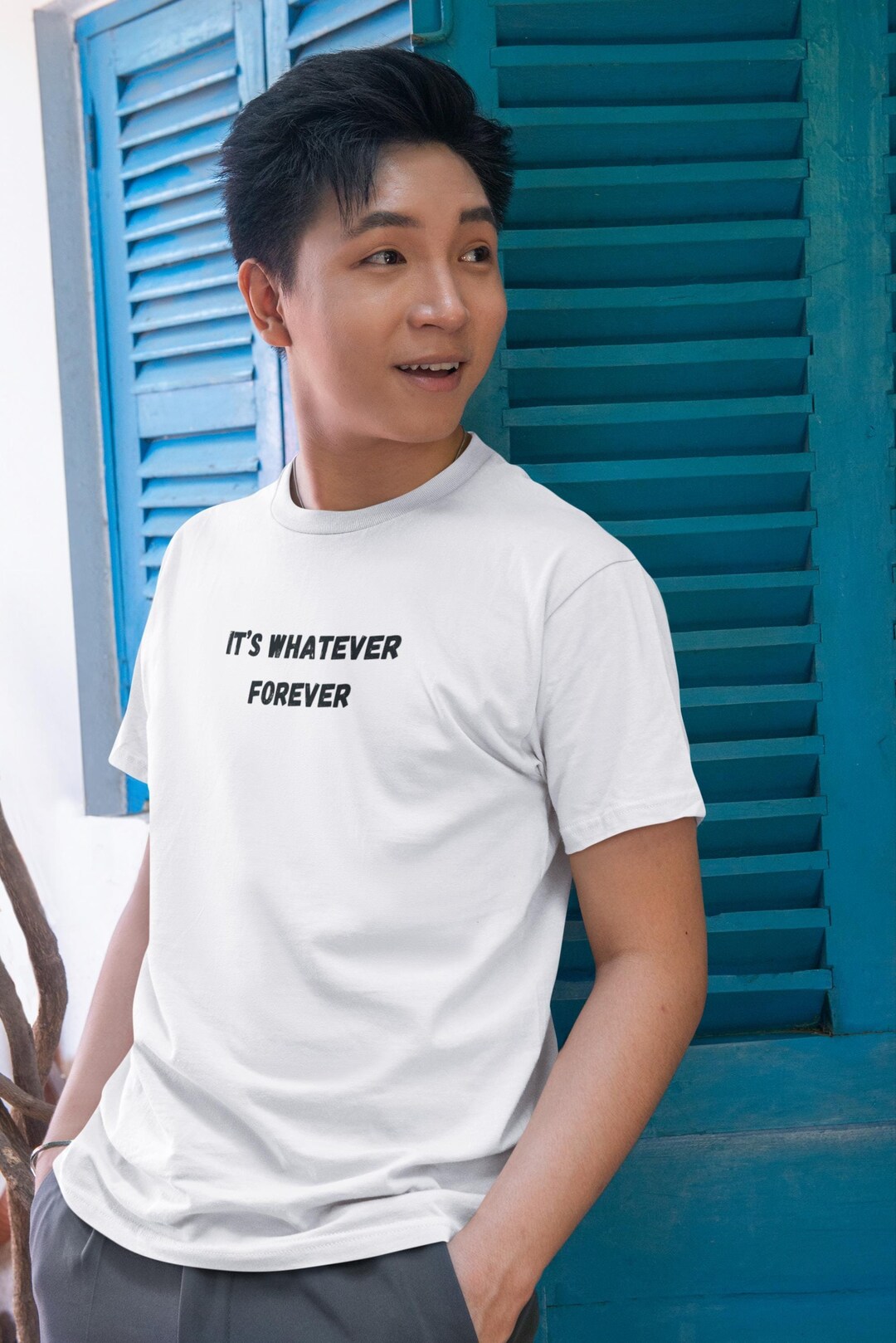 Whatever Forever Block Letters Shirt, Midwest Emo Shirt, Forever Emo ...