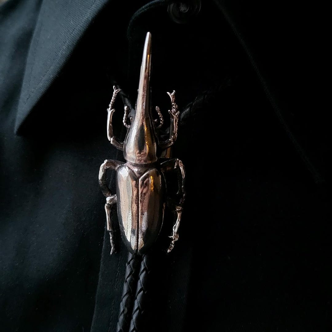 SILVER HERCULES - Big Bad Beetle Bolos - Insect Bolo Tie Fashion ...