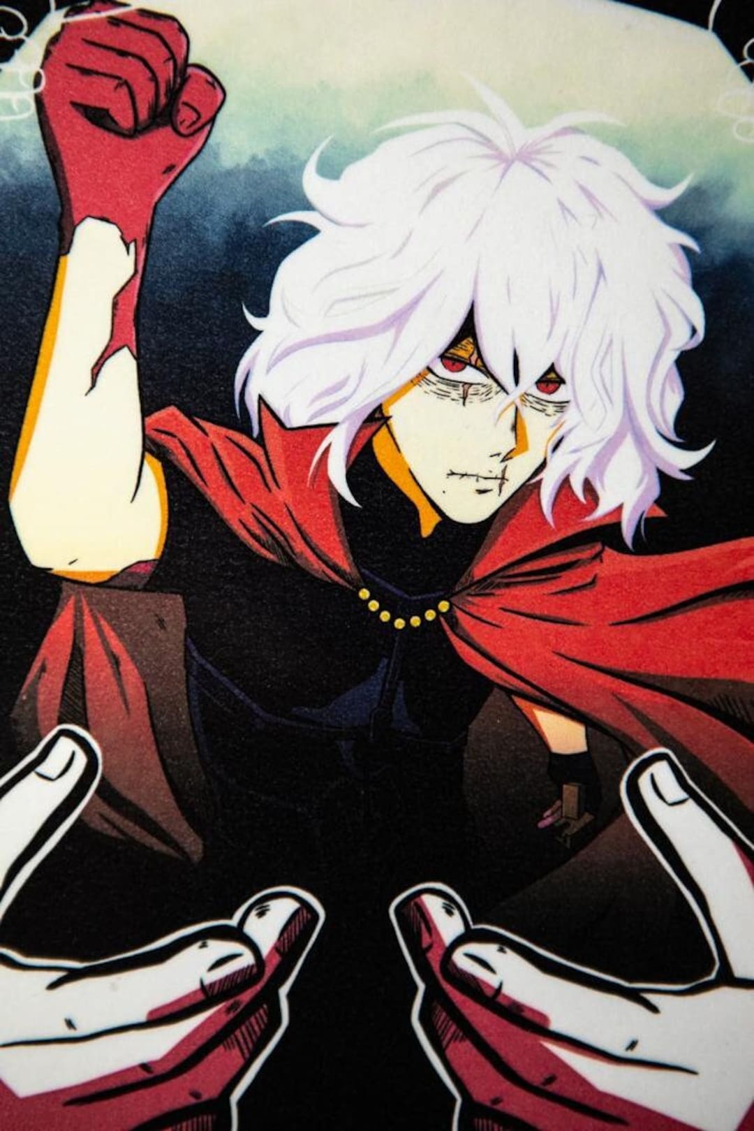 Mha | Tomura Shigaraki | 4 1/2 X 8 Print | Anime Fan Art | My Villain ...