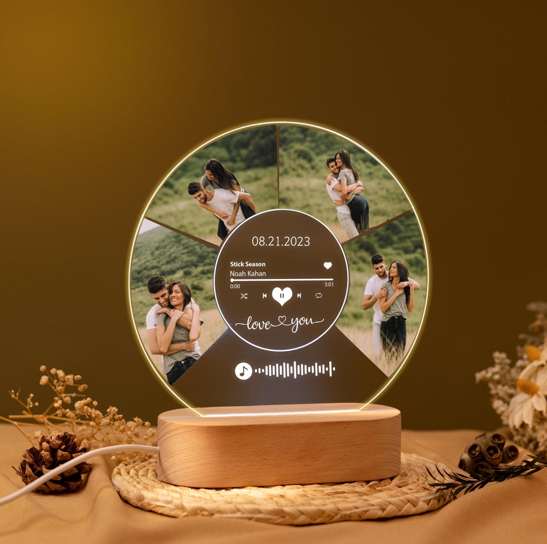 Custom Acrylic Music Plaque Photos Plaque, Personalized Acrylic Music ...