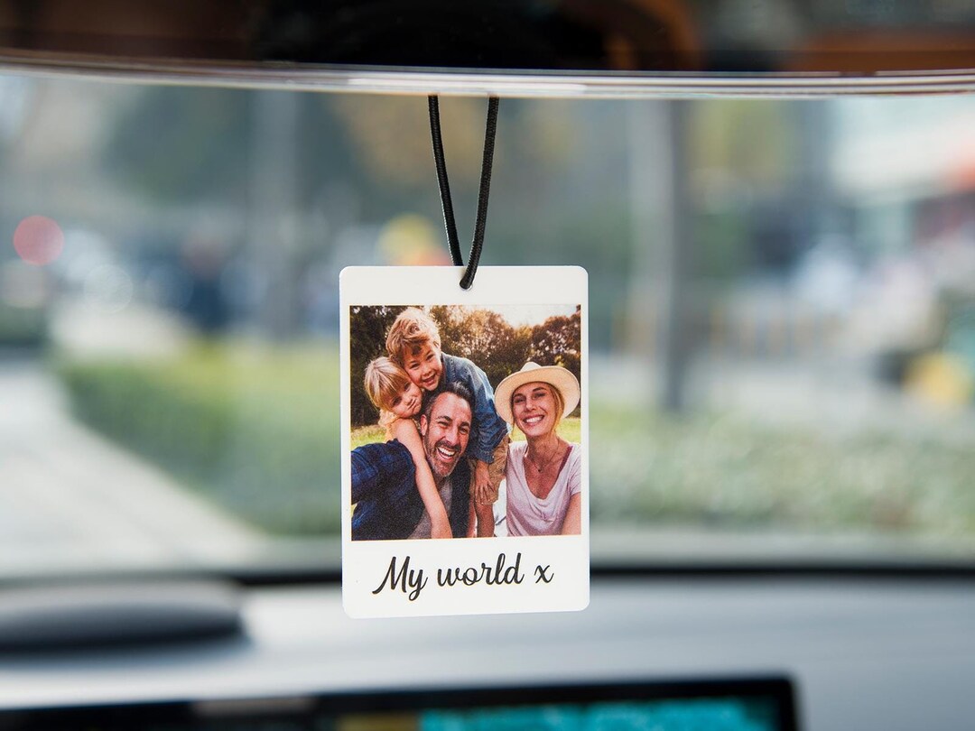 Personalized Photo Car Ornament, First Car Gift, Custom Photo Car ...
