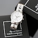 Personalised Swiss Made Men's Watch: Handwriting Engraved - - Etsy