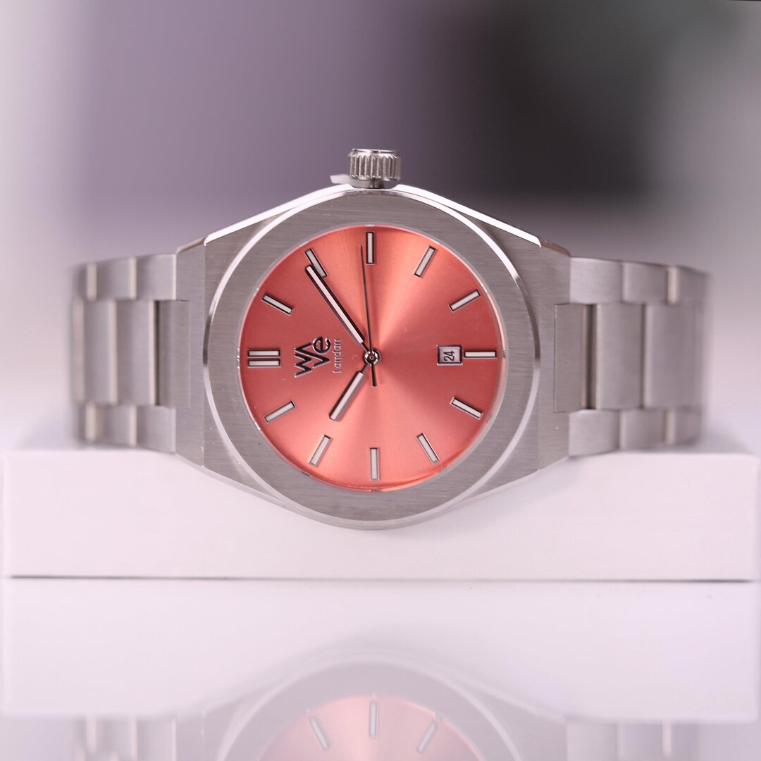 Men's Personalised Watch | Modern Font Engraving | Handcrafted - Etsy