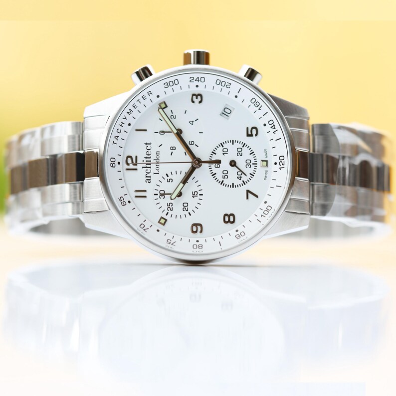 Personalised Swiss Made Men's Watch: Handwriting Engraved - - Etsy