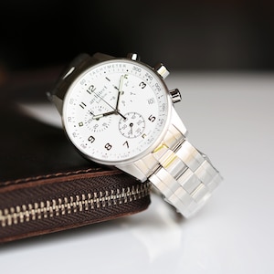 Personalised Swiss Made Men's Watch: Handwriting Engraved - - Etsy