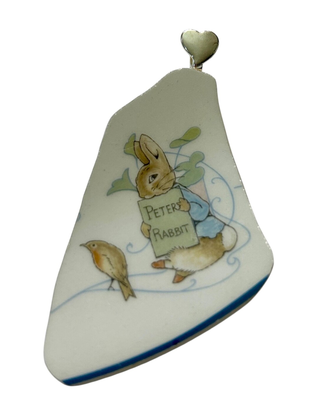 Peter Rabbit Broken China Chinaware Pendant Jewelry - Etsy