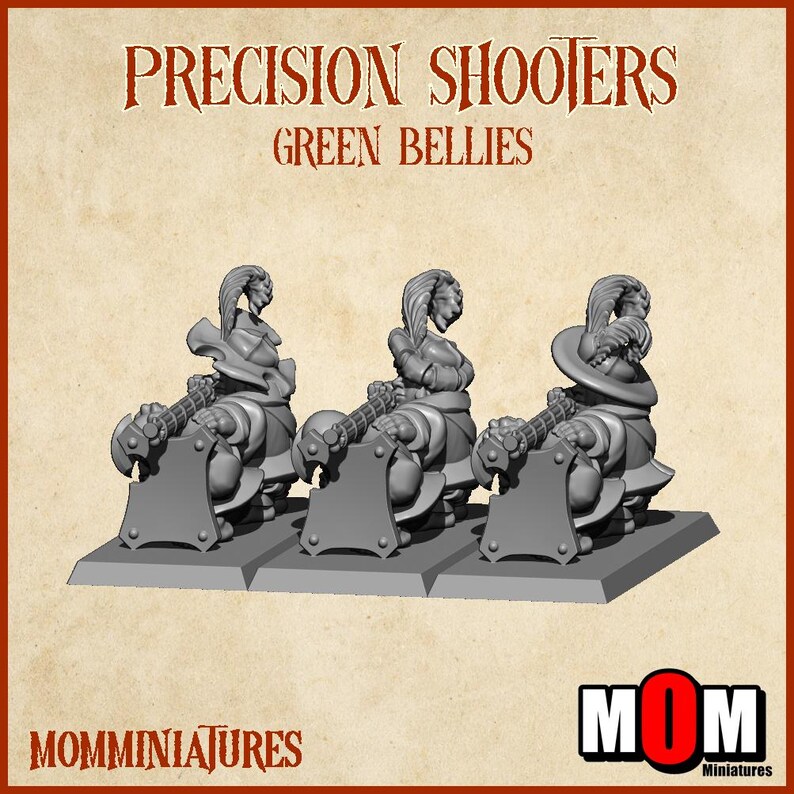 Halfling Precision Muskets, Green Bellies, Halfling Shire Defense Force ...