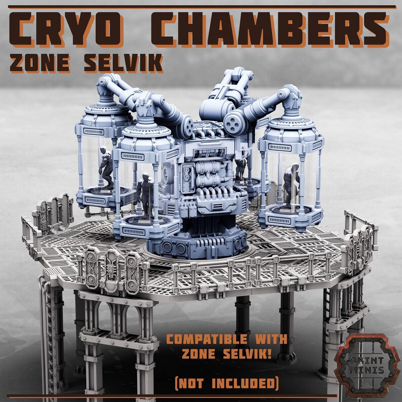 Cryo Chambers - Zone Selvik - Zone Selvik - Sci-fi Space Industrial ...