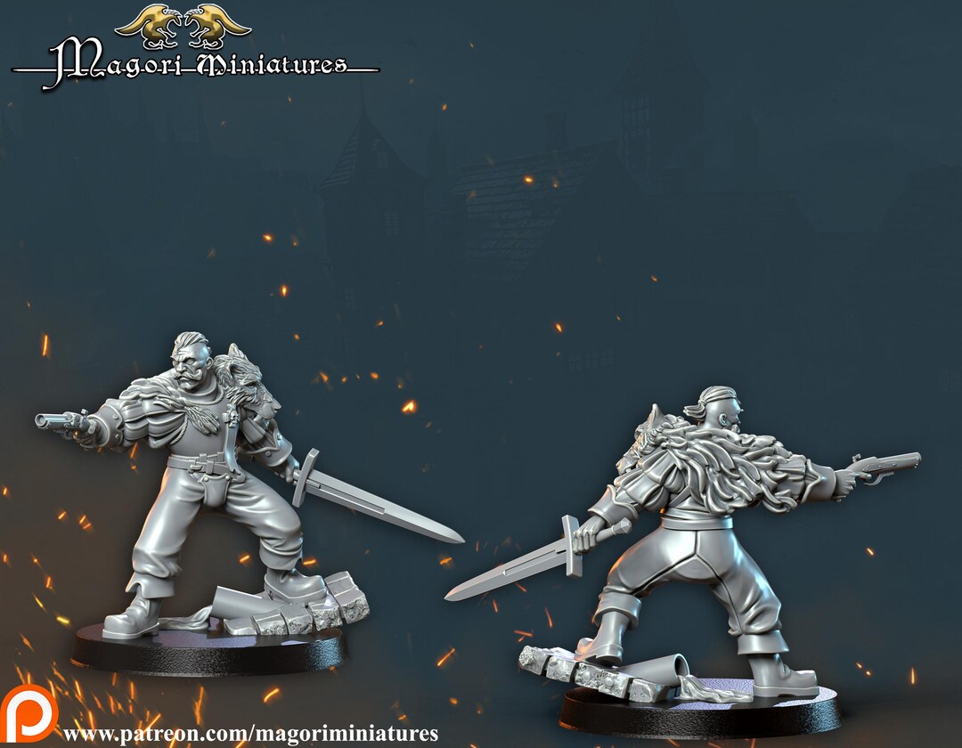 Ostenland Blood Brother, Fantasy Skirmish Miniatures by Magori ...