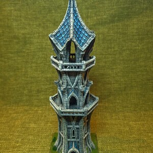 Elven Watchtower - Tabletop Terrain - 28 MM, Tabletop 3D Printed ...