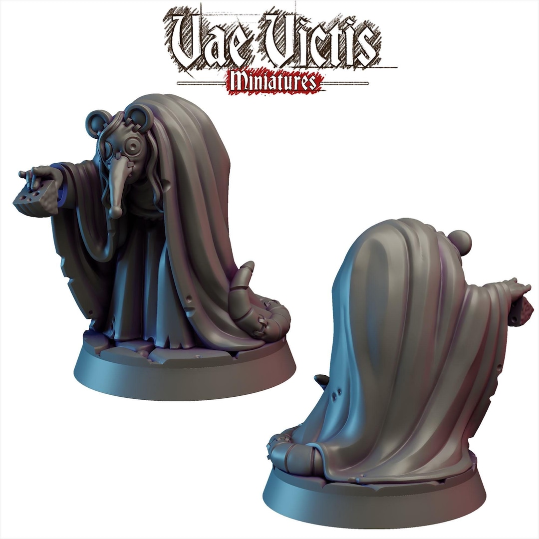 Rat Herder, Cursed City Mercenary, Mercenary Miniatures by Vae Victis ...