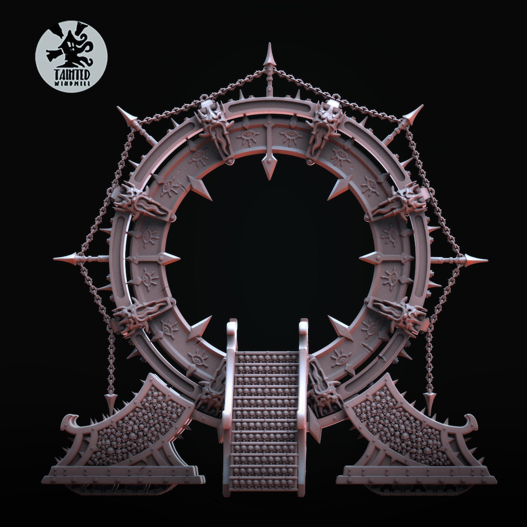 Void Gates, Chaotic Daemonic Terrain Feature Sculpted by Tainted ...