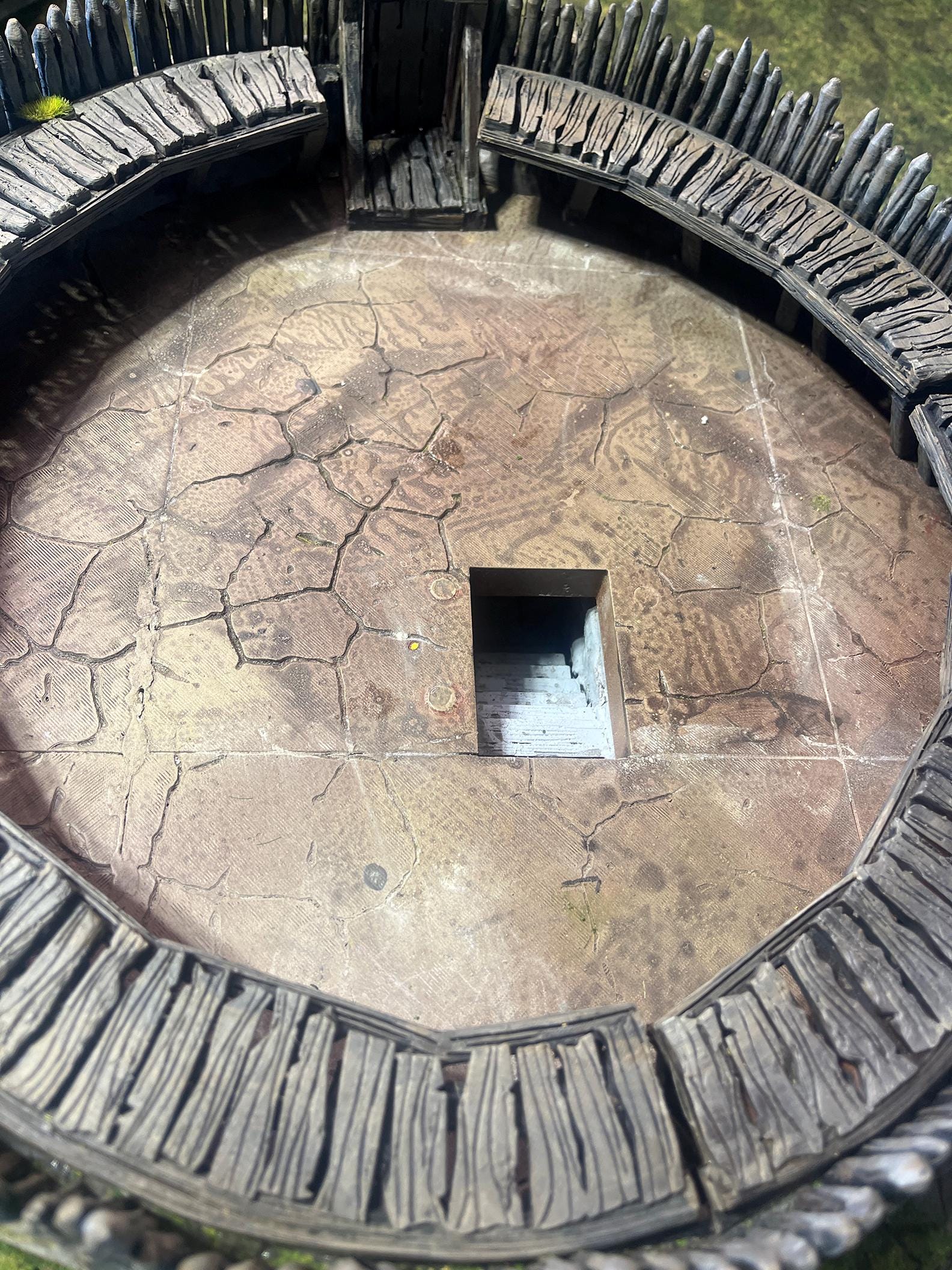 Fantasy Motte and Bailey Castle by Gamescape3d - 3D Printed Tabletop ...