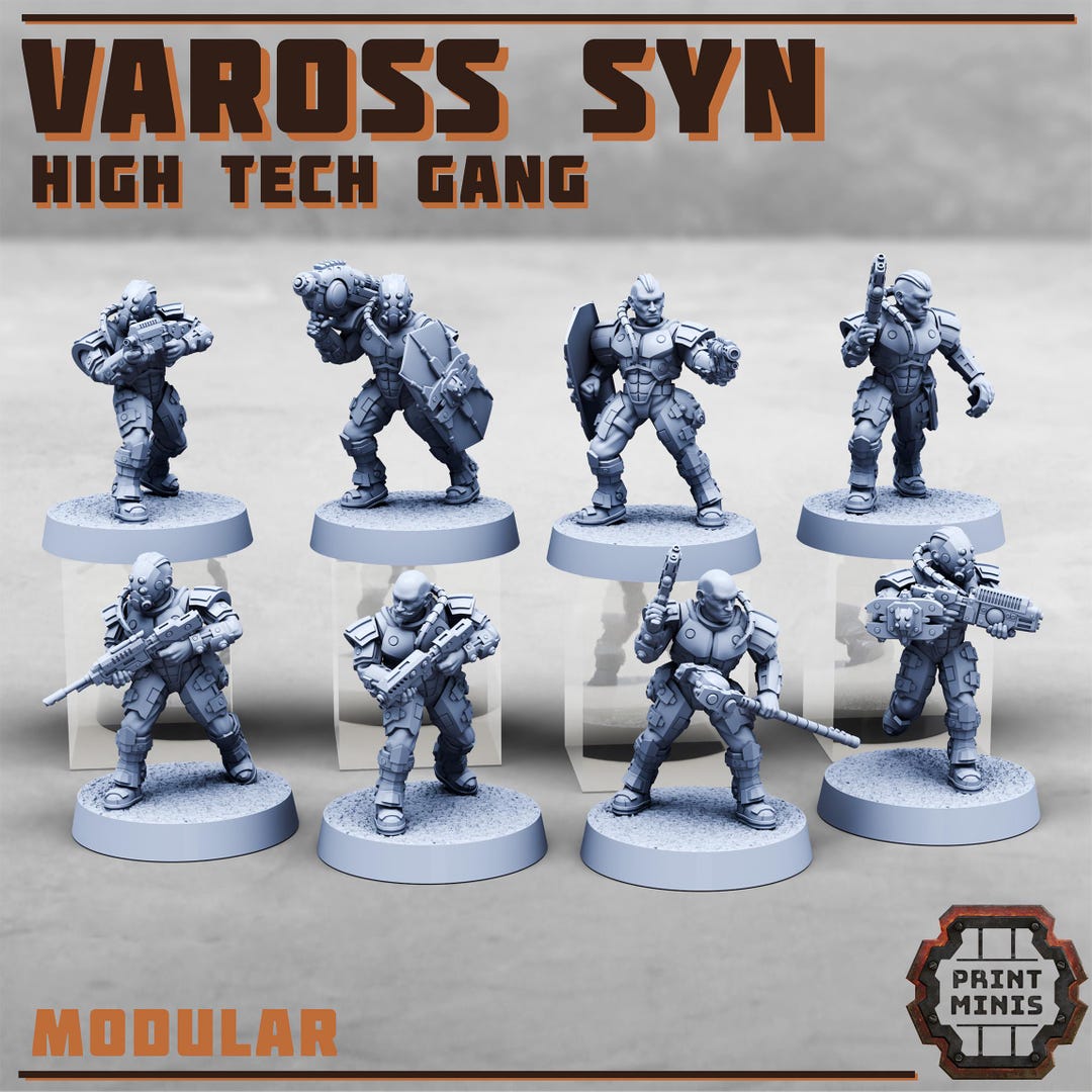 Vaross Syn - High Tech Gang - Vaross Syn Gang - Sci-fi Grimdark Tech ...