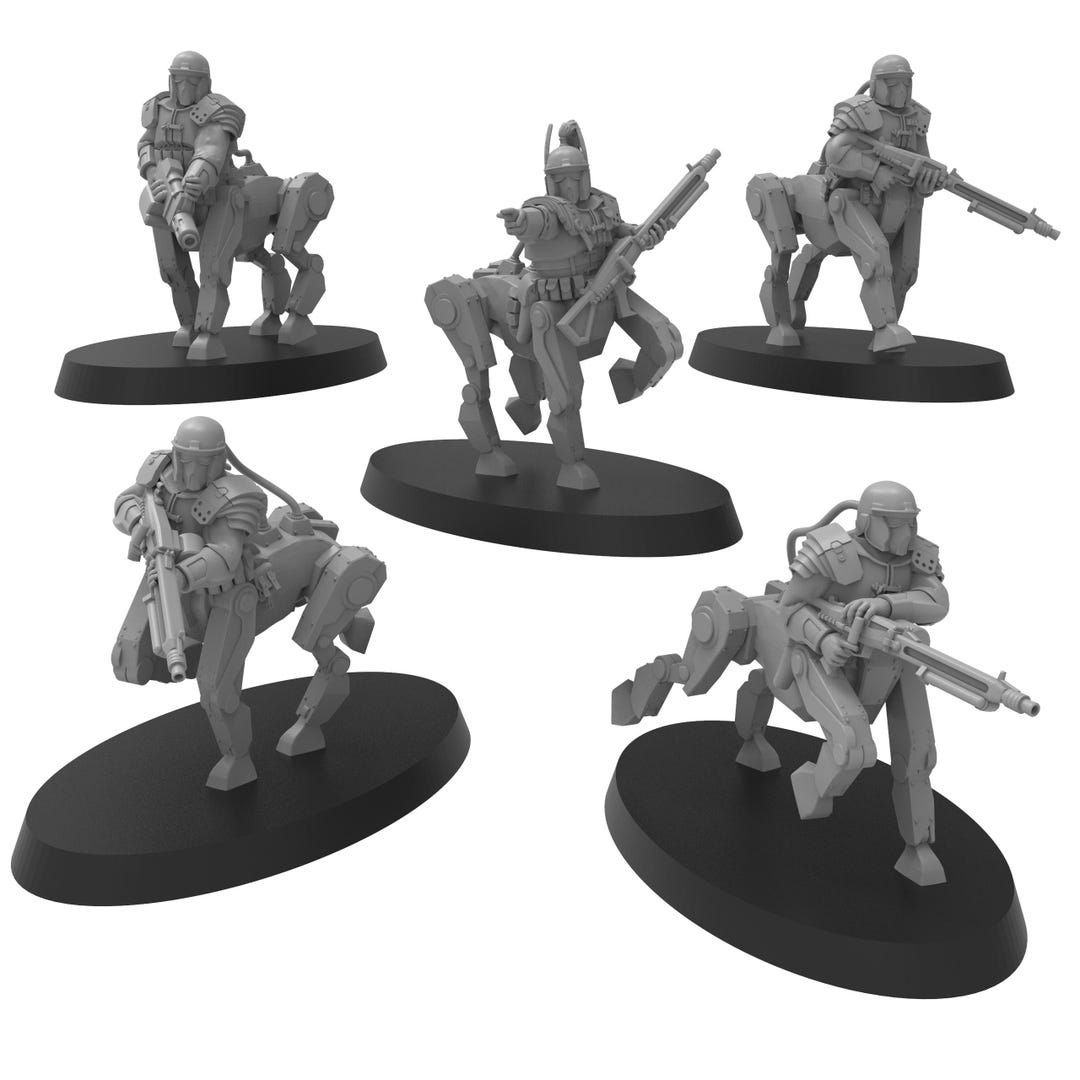 Roman Centaur Cavalry, Semi-modular Sci-fi Warriors by Thatevilone, Sci ...