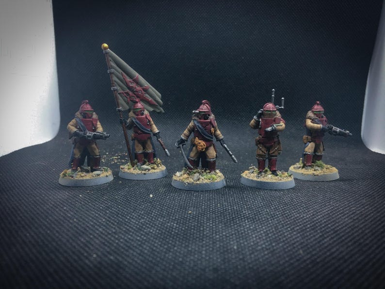 Lunar Auxilia Command Section, Semi-modular Sci-fi Warriors by ...