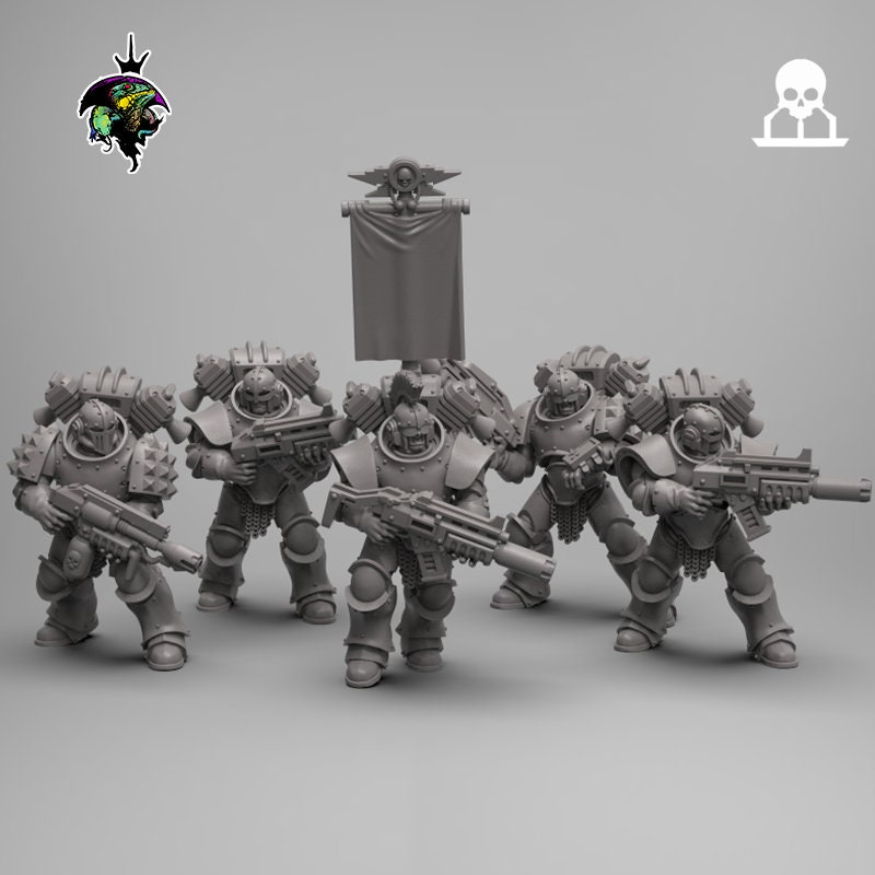 Space Marine Stl - Etsy