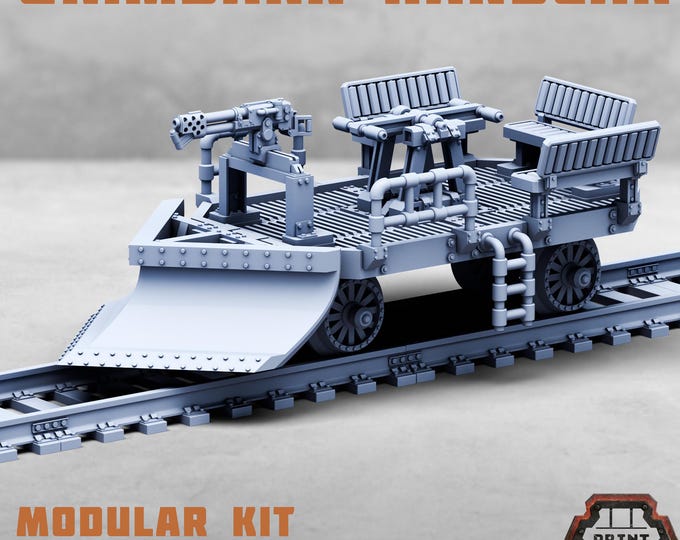 Sci Fi Gothic Train Set 3D Printed Gaming Terrain - Warlayer - Etsy Canada