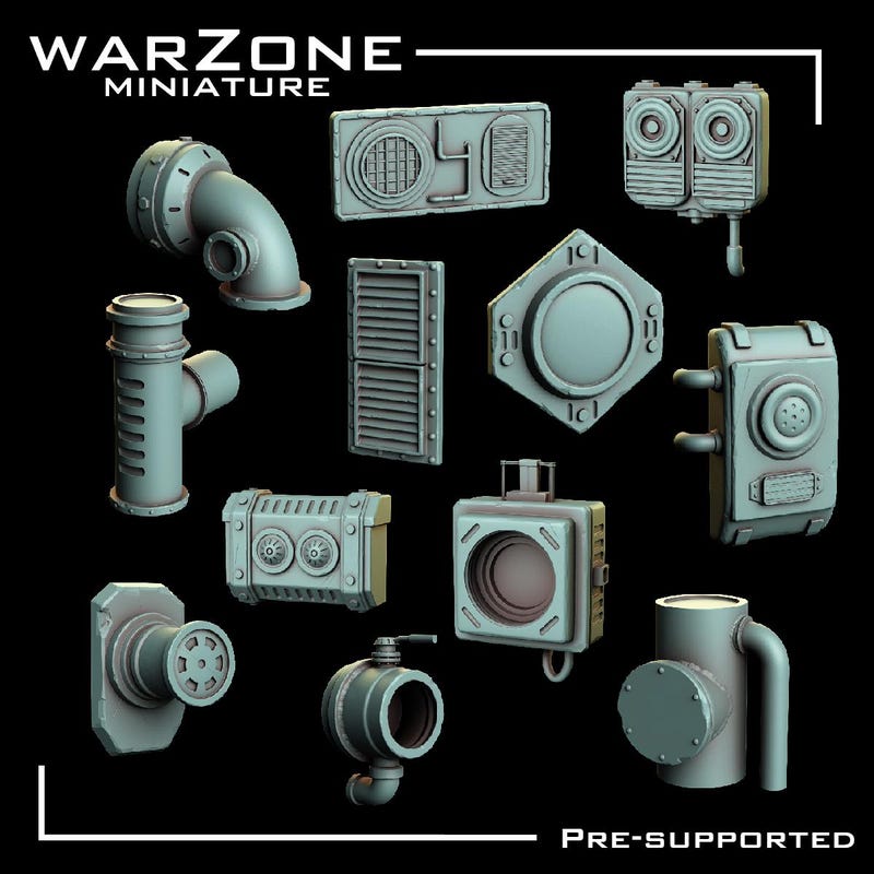 Warzone Miniatures Kitbash - Etsy