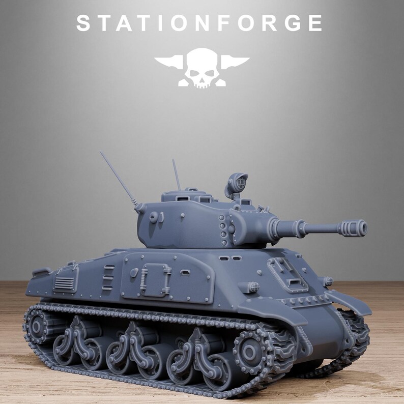 Freeguard Battle Tank - Grimguard Heavy Tank, Sci-fi Space Guard ...