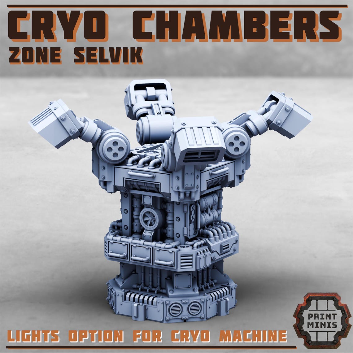 Cryo Chambers - Zone Selvik - Zone Selvik - Sci-fi Space Industrial ...