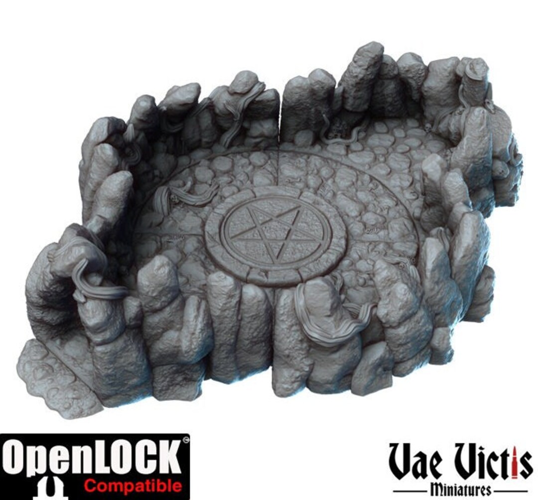 Witches Den Fantasy Coven 28mm Tabletop Terrain 32mm Terrain Suitable ...