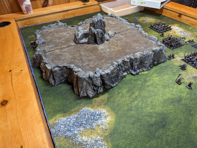 Huge Plateau by Gamescape3d - 3D Printed Tabletop Terrain, Perfect for ...