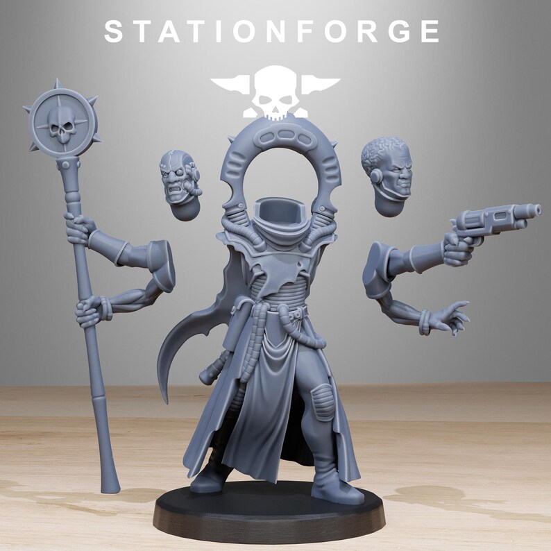 Corrupted Gladiator, Chaos Worshipper Sci-fi Wargames Miniatures by ...