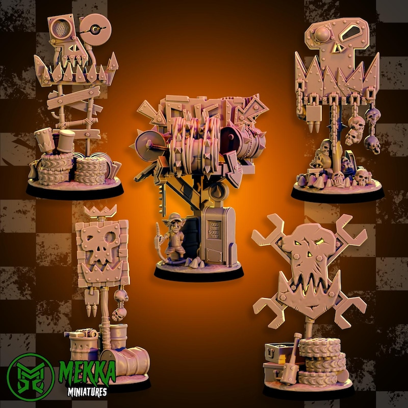 40k Objective Markers - Etsy