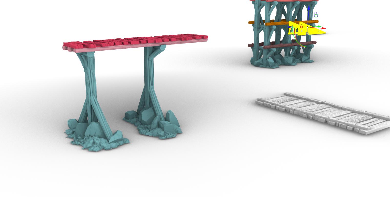 Scaffolding Super Set - 3D Printed Tabletop Terrain, Perfect for ...