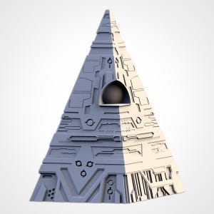 XENO PYRAMIDS 02 Modular Wargaming Space Pharaoh World Terrain by ...