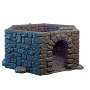 Modular Fantasy Tower Stone Medieval Building 28mm Tabletop Terrain ...