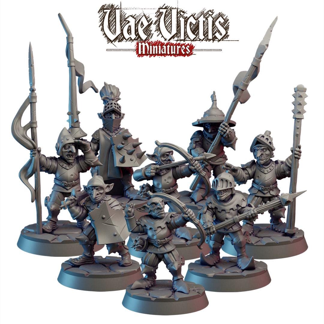 Goblin Guards, Adventurers and Mercenaries by Vae Victis, Perfect for ...