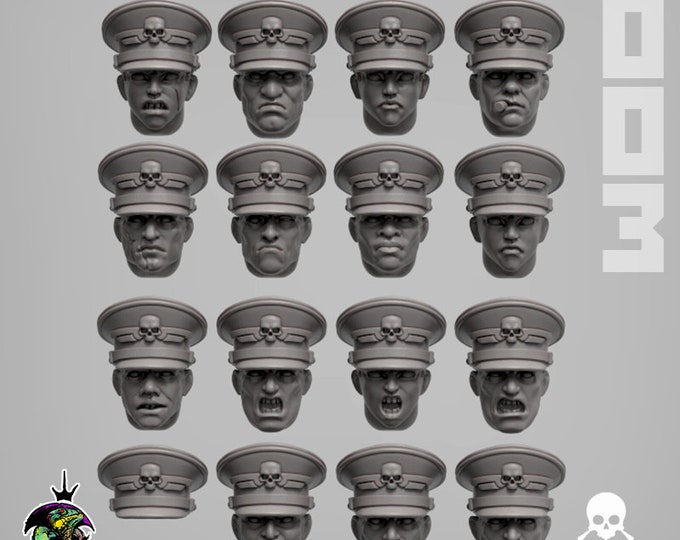 Space Trooper Heads - Elite Type 5 Conversion Bits (x10) - Etsy