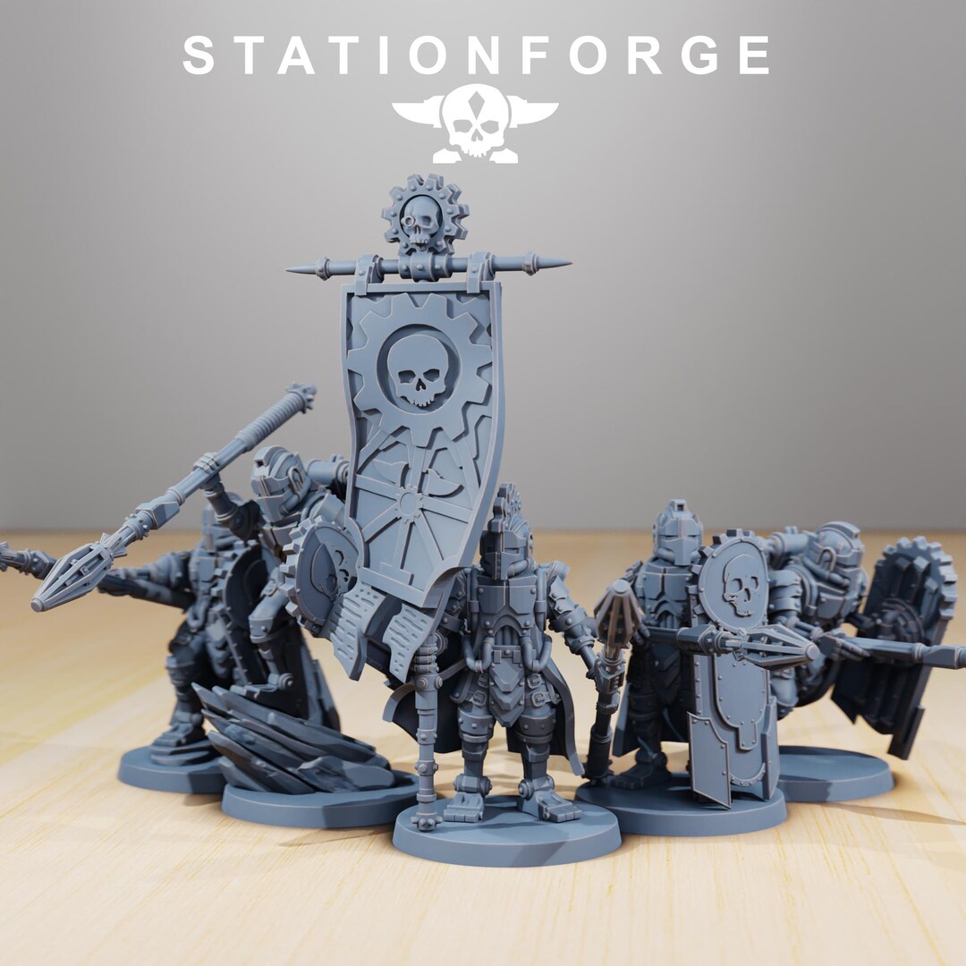Scavenger Legio, Space Techno-bots, Modular Sci-fi Warriors by ...