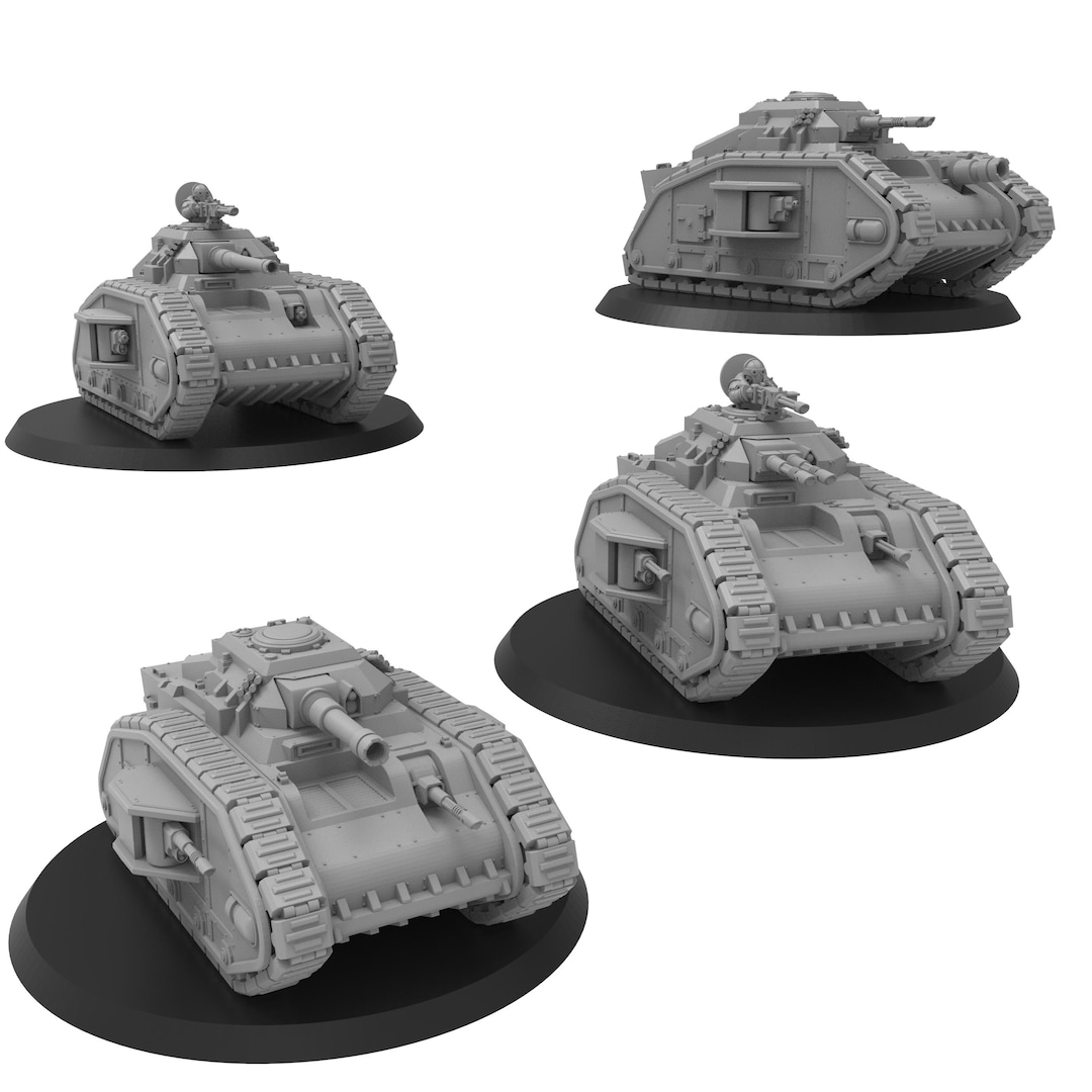 Lunar Auxilia Heraclius Heavy Tank, 8mm Sci-fi Wargame Miniature - Etsy
