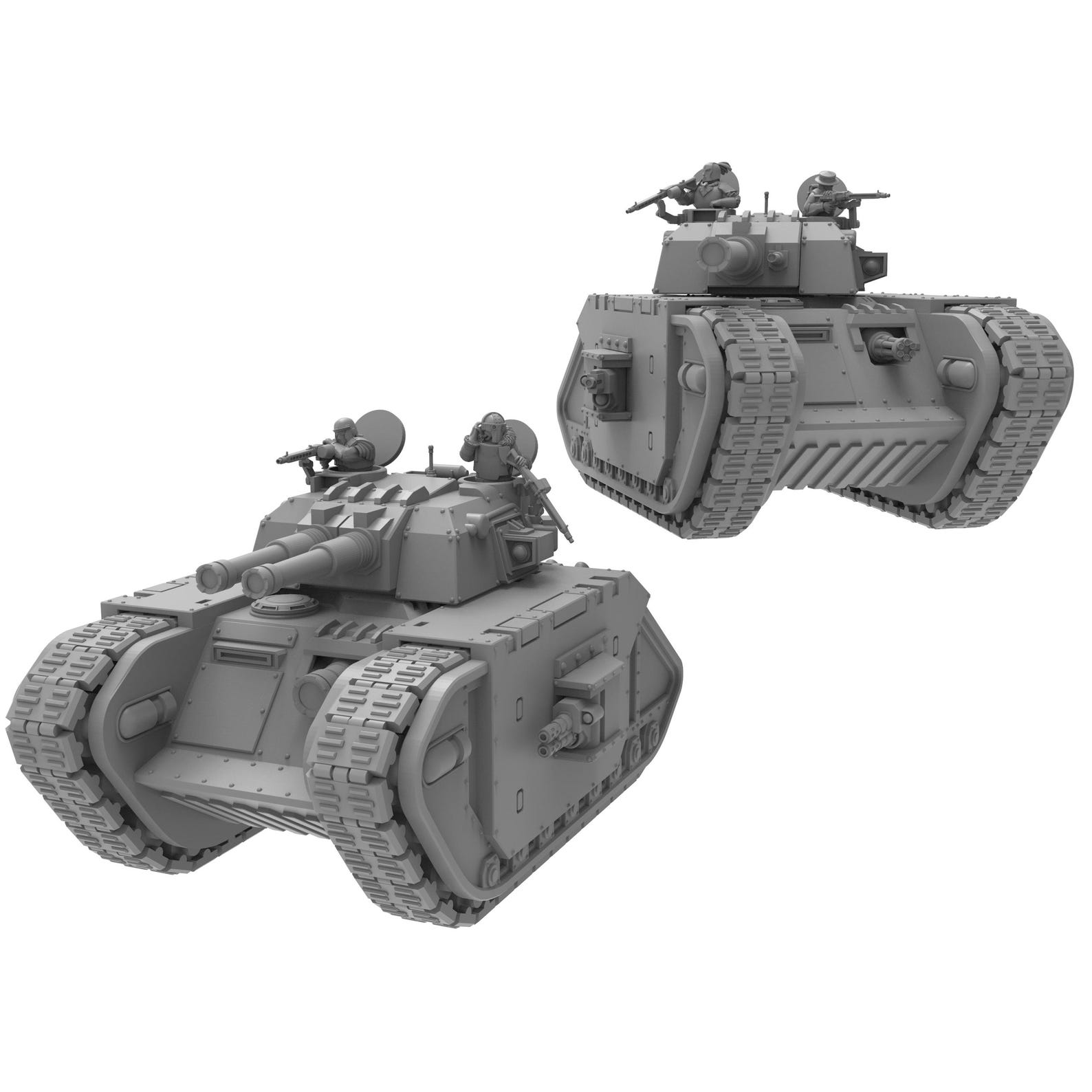 Praetorian Super Heavy, Modular Sci-fi Vehicle by Thatevilone, Sci-fi ...