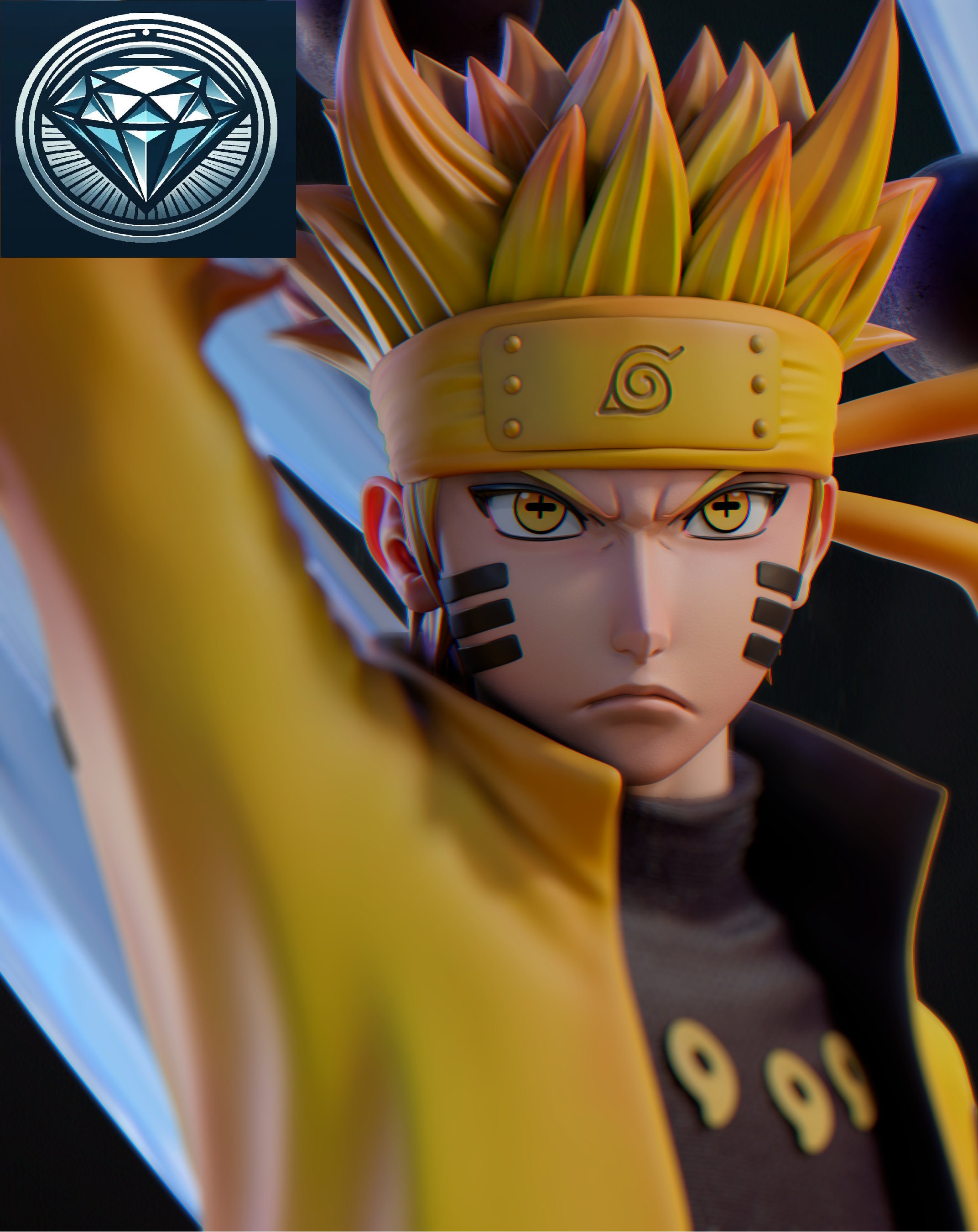 Anime Characters STL File 3D Printing Digital STL File - Etsy