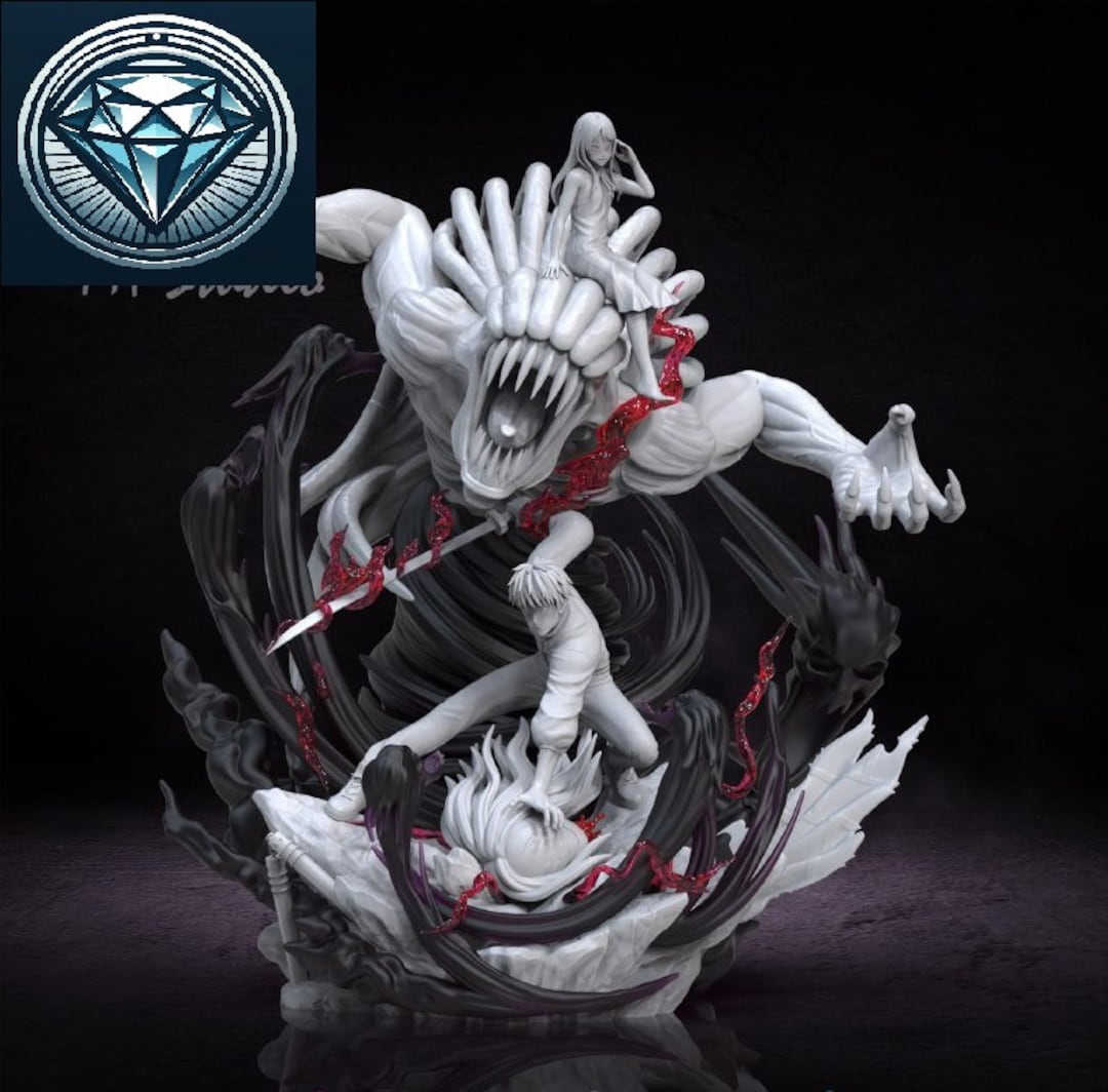 Anime Characters STL File 3D Printing Digital STL File - Etsy