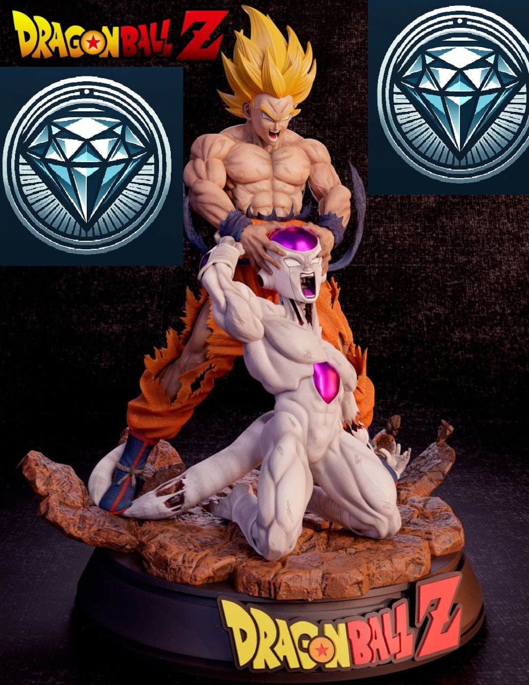 Anime Characters STL File 3D Printing Digital STL File - Etsy Australia