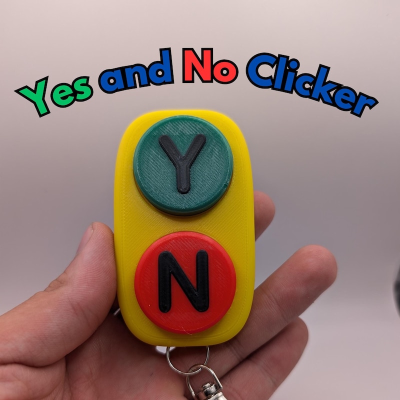Bluey Yes No Button - Etsy