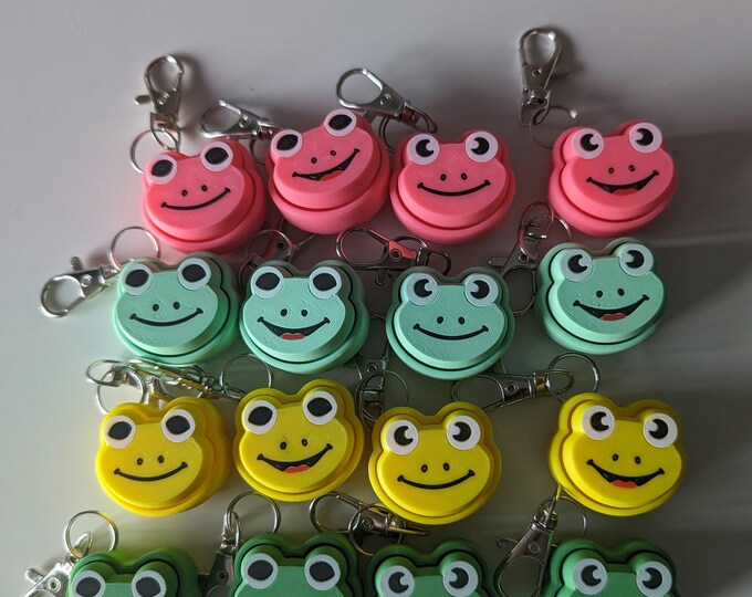 Frog Key Cap Clicker - 3D Printed Stim Fidget Clicky Key Switch ...