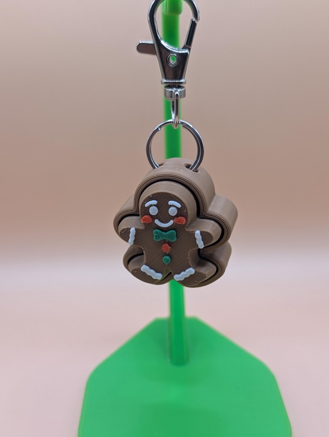 Gingerbread Cookie Key Cap Clicker - 3D Printed Stim Fidget Clicky Key ...