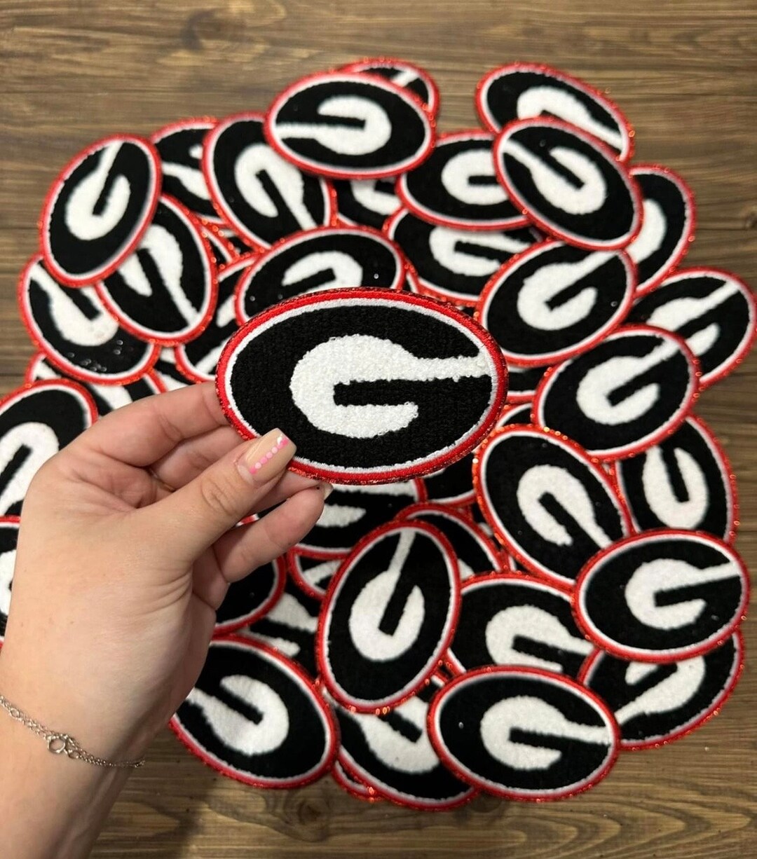 UGA Chenille Hat Patch for Heat Press - Etsy