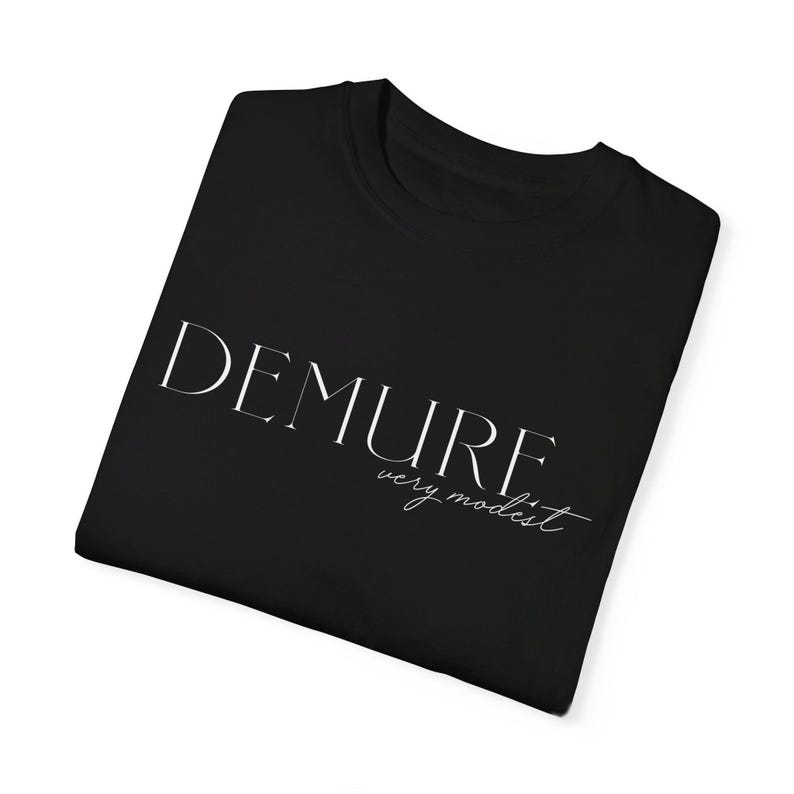 Demure Very Modest Shirt, Soft Aesthetic Shirt, Trendy Girlfriend Top ...