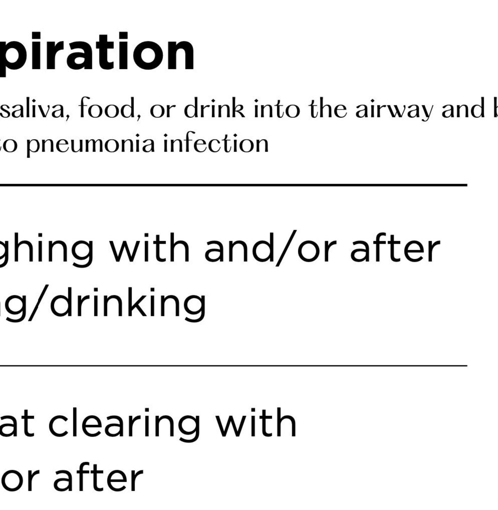 Step-by-step Safe Swallow Techniques: Visual Guide for Caregivers And ...