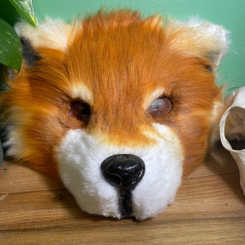 Red Fox Therian Mask - Etsy